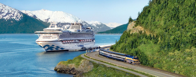 Two adults - 2024 - Alaska Northbound Princess Cruisetour IA5 Denali ...